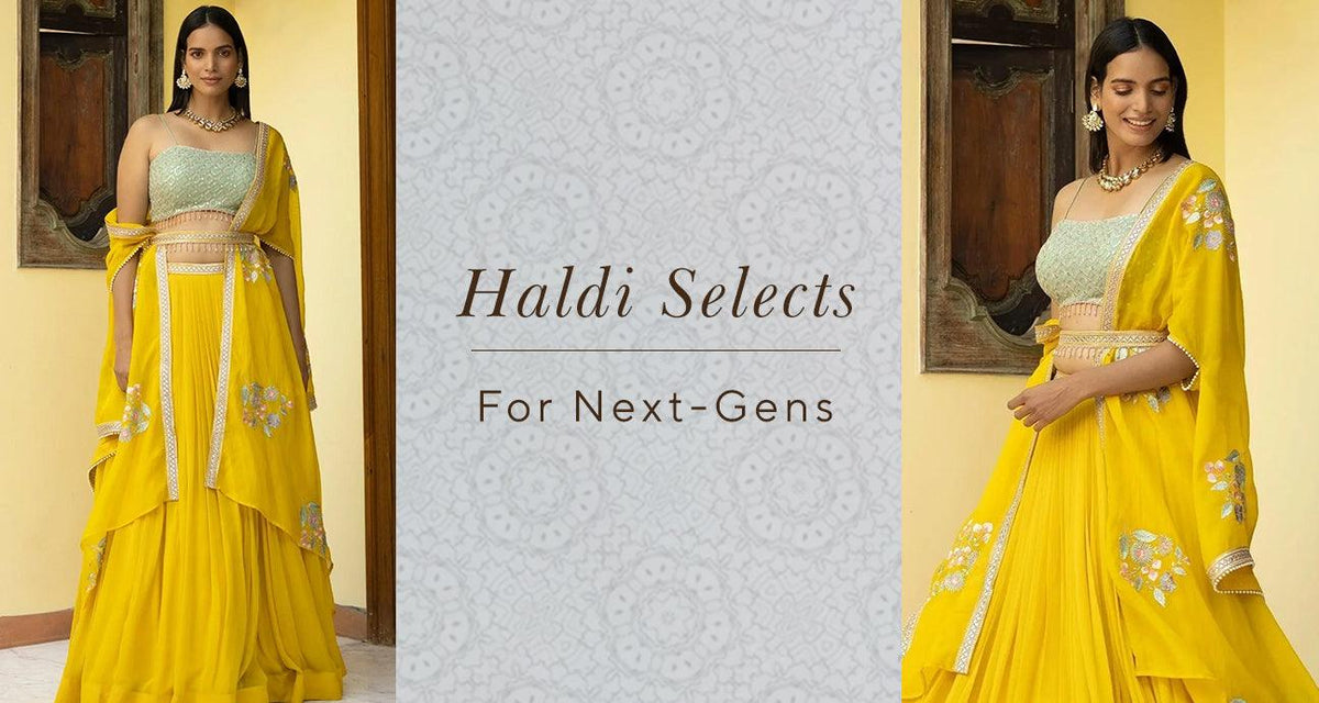 Pre-Wedding Edit Ft. Top 10 Indian Haldi Outfits – Basanti Kapde aur Koffee