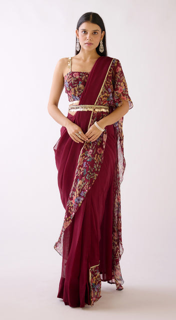 Designer Contemporary Sarees | Modern Sarees for Women | Basanti Ke ...
