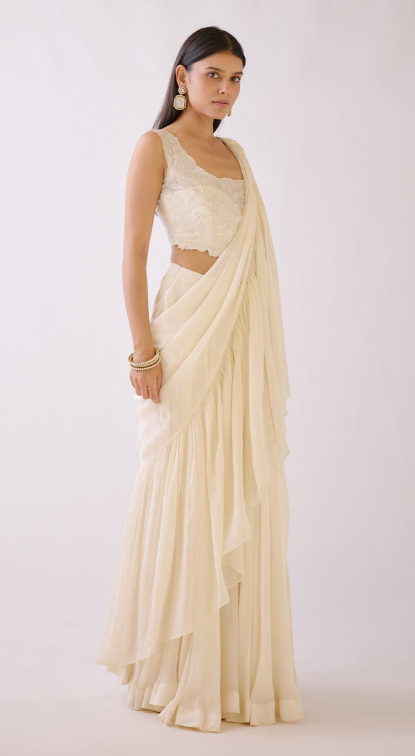 Designer Contemporary Sarees | Modern Sarees for Women | Basanti Ke ...