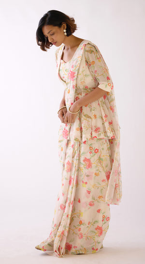 Designer Contemporary Sarees | Modern Sarees for Women | Basanti Ke ...