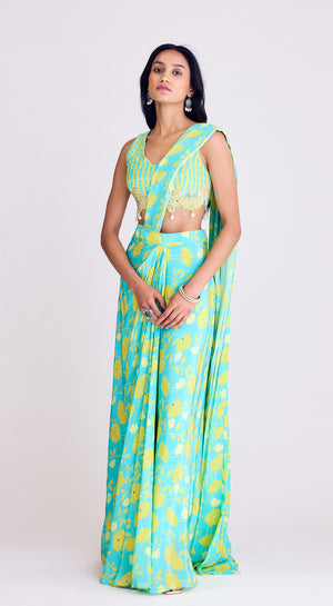 Designer Contemporary Sarees | Modern Sarees for Women | Basanti Ke ...