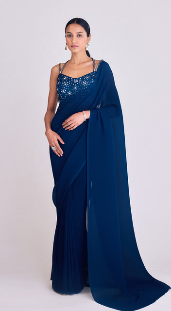 Designer Contemporary Sarees | Modern Sarees for Women | Basanti Ke ...