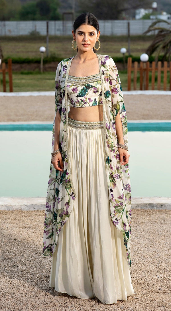 Shop Noor '23 Collection of Ivory and Black Indian Dresses for ...