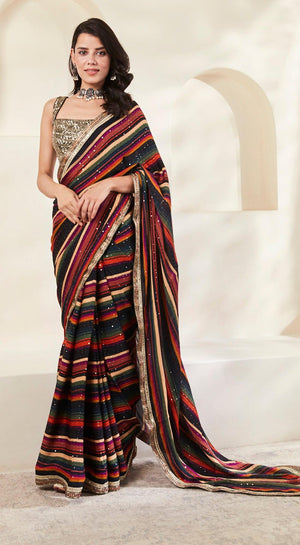 Designer Contemporary Sarees | Modern Sarees for Women | Basanti Ke ...