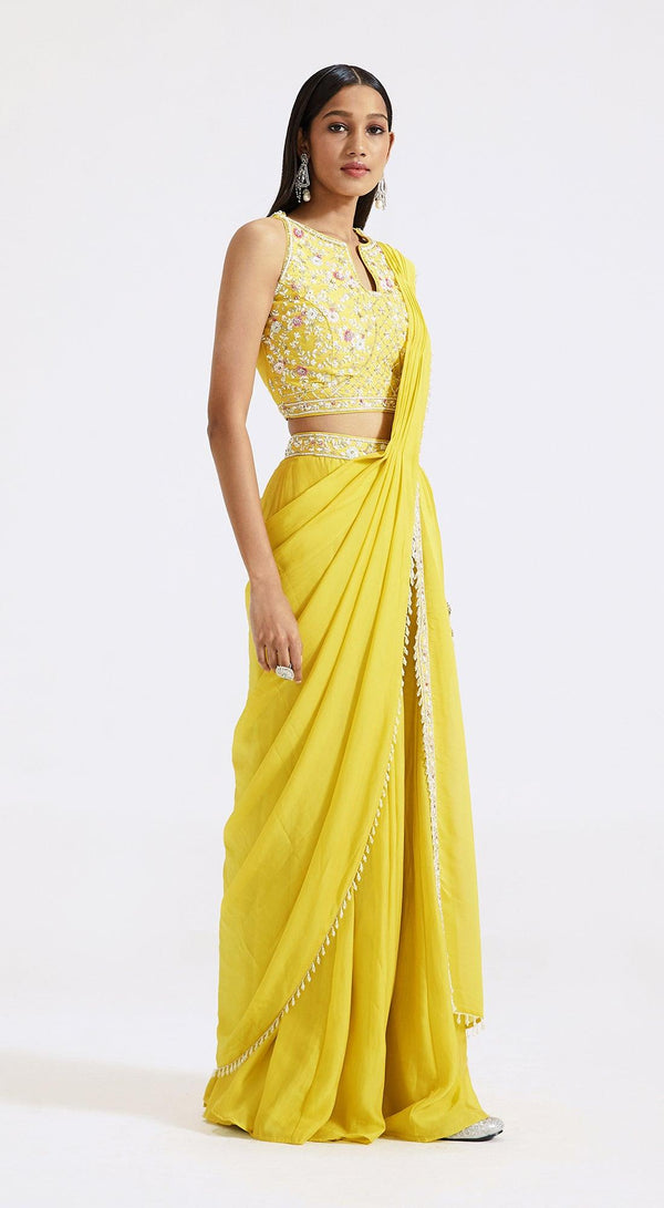 Designer Contemporary Sarees | Modern Sarees for Women | Basanti Ke ...