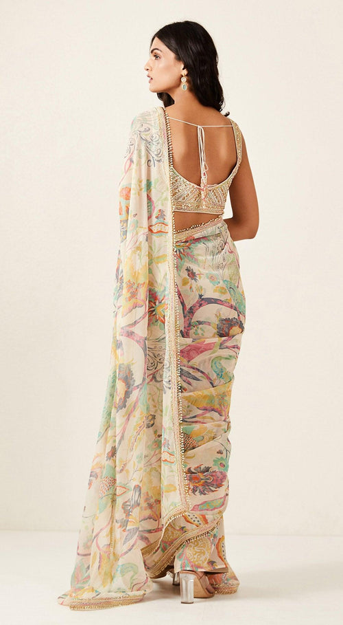 Designer Contemporary Sarees | Modern Sarees for Women | Basanti Ke ...